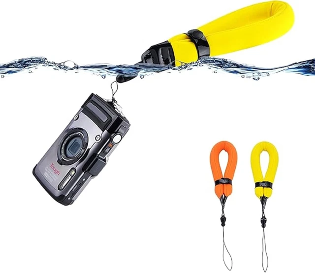2 PACK WATERPROOF Camera Float Strap for Fuji Fujifilm XP140 XP130 ...