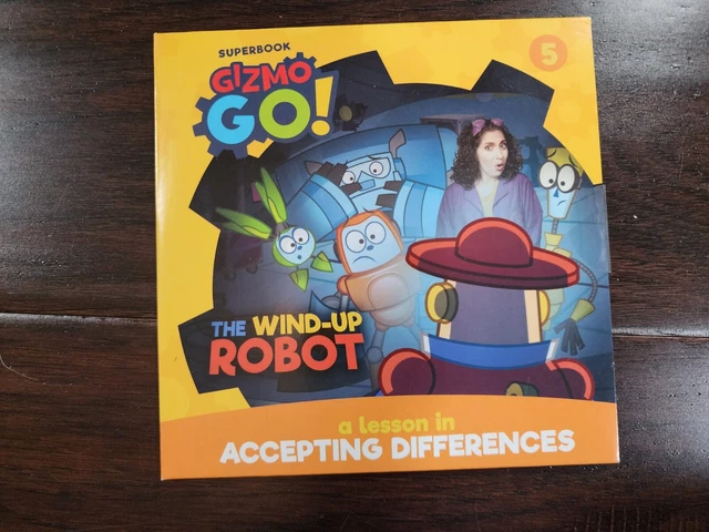 SUPERBOOK GIZMO GO! The Wind-up Robot A Lesson In Accepting Differences ...