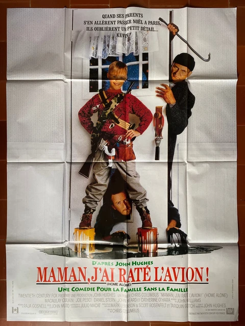 AFFICHE MAMAN J'AI RATE L'AVION Chris COLUMBUS Macaulay CULKIN ...
