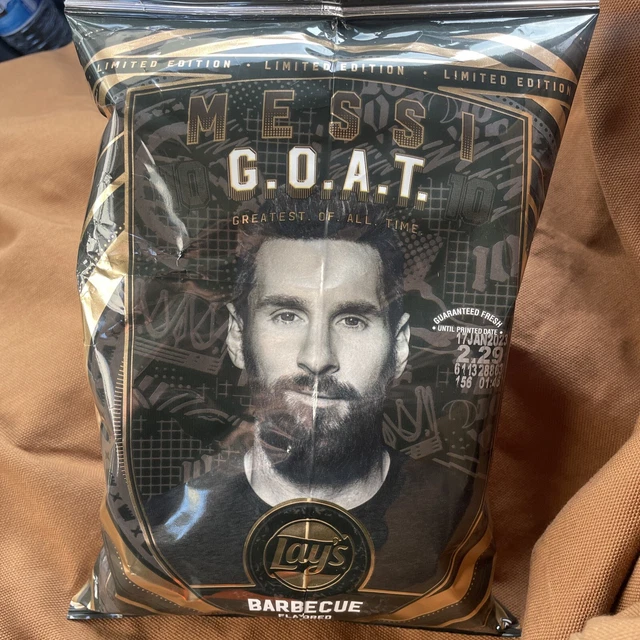 LAYS POTATO CHIP Lionel Messi G.O.A.T. Limited Edition Bag Exclusive ...