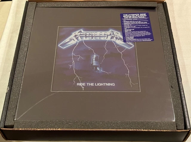 METALLICA RIDE THE Lightning (Deluxe Box Set) 6CD, 3 Vinyl LP, DVD; new ...