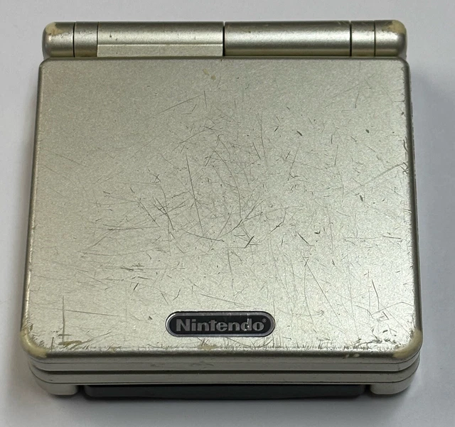 RARE GOLD NINTENDO Game Boy Advance SP AGS-001 Console! Tested ...