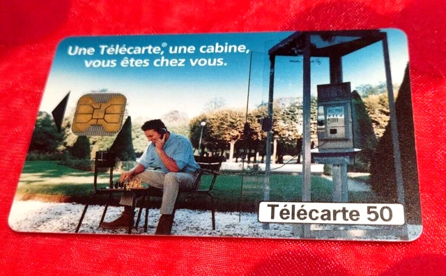 TELECARD CARTE TELEPHONIQUE Card Phone Une Telecarte, Une Cabine, Vous ...