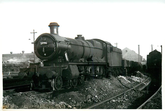 PHOTOGRAPH GWR 5996 Mytton Hall Steam Locomotive Swindon Works 6x4 £20. ...