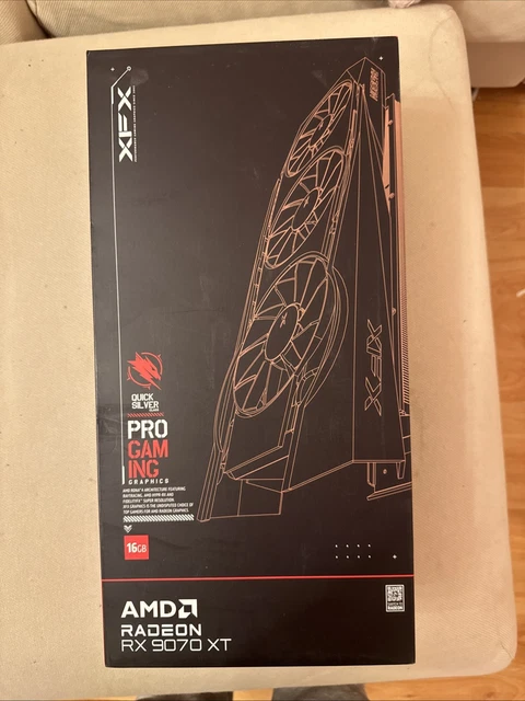XFX SWIFT AMD Radeon RX 9070 XT 16GB GDDR6 Graphics Card £569.50 ...