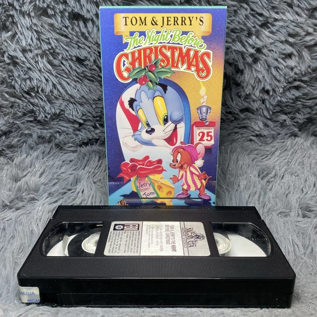 TOM AND JERRY'S Night Before Christmas VHS Tape 1991 Cartoon 90s Holiday Classic £16.96 ...