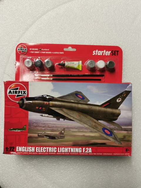 AIRFIX ENGLISH ELECTRIC Lightning F.2A kit de démarrage d'avion ...
