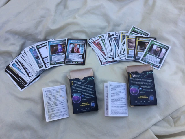 1994 STAR TREK The Next Generation Customizable Card Game - over 300 ...