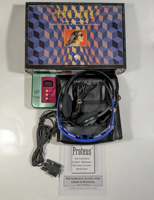PROTEUS NEXT GEN Light Sound Stimulation System Mind Meditation Therapy ...