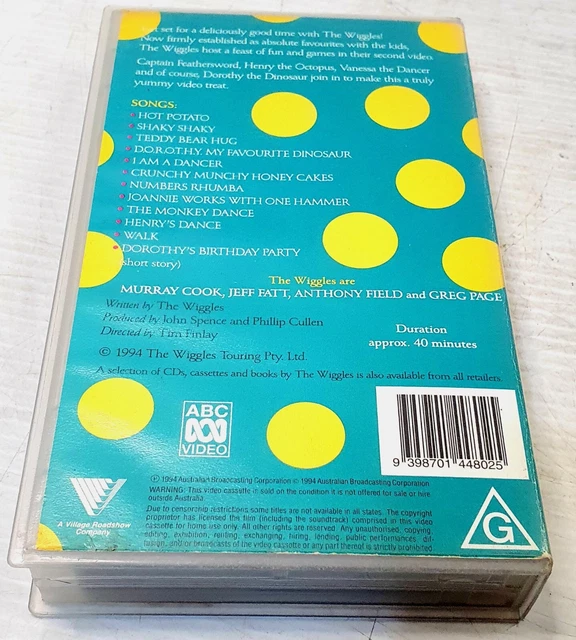 CHILDREN'S VHS - Wiggles, Teletubbies, Bananas in Pyjamas, Sesame ...