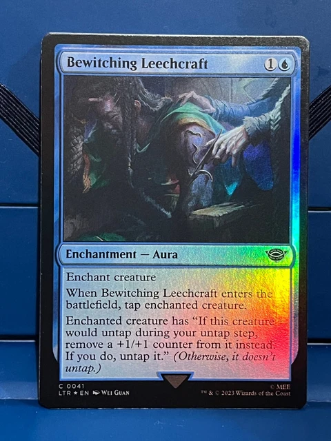 MTG LORD OF the Rings Bewitching Leechcraft Foil Common NM/M LTR EUR 2 ...