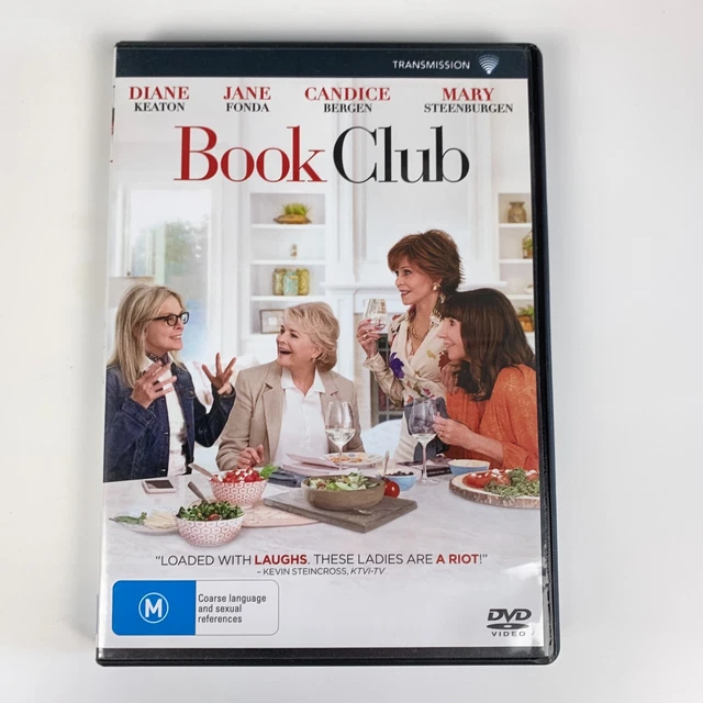 BOOK CLUB (DVD, 2018) Diane Keaton Jane Fonda Candice Bergen Region 4 £ ...