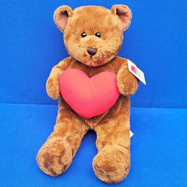 KAUFHOF ELITE BÄR Teddy Mit Herz Stofftier Braun Bear 30 Cm Plüschtier ...