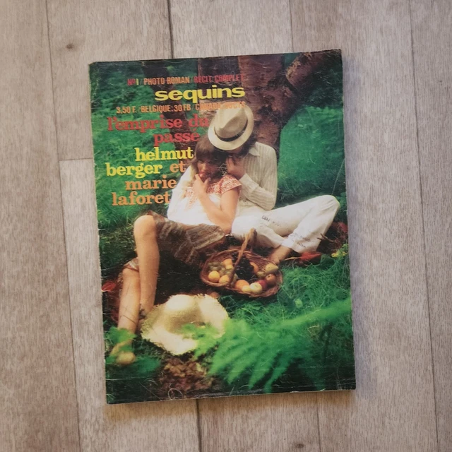 SEQUINS N°1 L'EMPRISE du Passé Helmut Berger Marie Laforêt Roman Photo ...