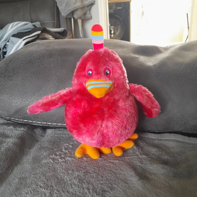 BBC FIMBLES BESSIE Bird Fisher Price Plush Soft Toy Animal 2002 Vintage ...