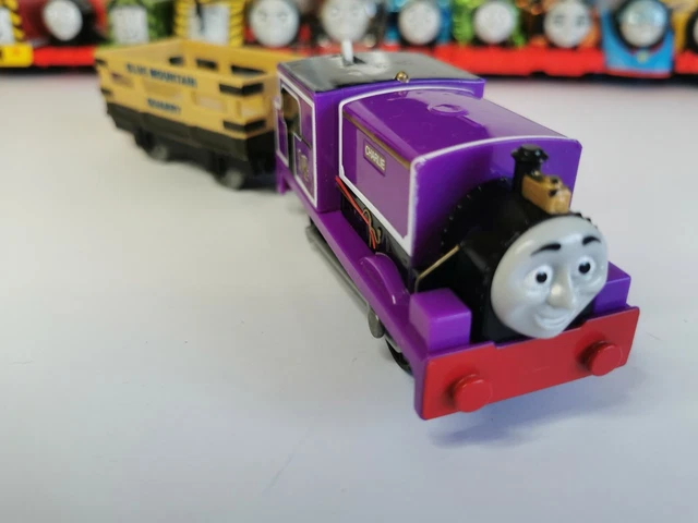 THOMAS AND FRIENDS Motorised Trackmaster Train CHARLIE WITH BMQ TRUCK £ ...