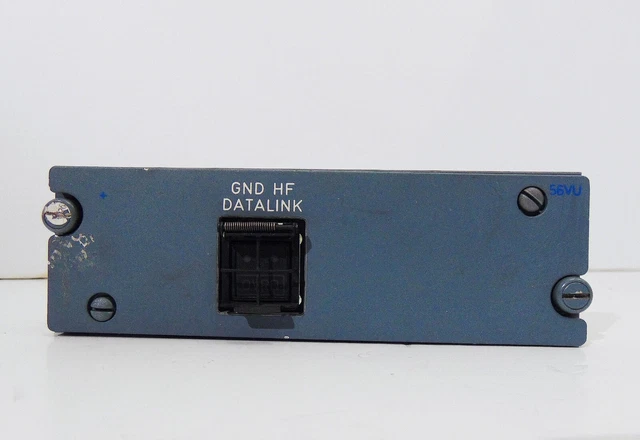 AEROSPATIALE AIRBUS A320 Pilot's Cockpit Data Link Control Panel 56VU ...