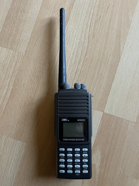 AOR AR-8000 WIDE range radio scanner communications receiver. £122.00 ...