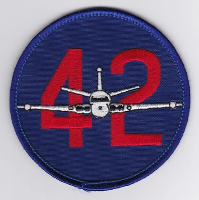 RAF PATCH J 42 Squadron Royal Air Force Nimrod Maritime Patrol d 76mm ...