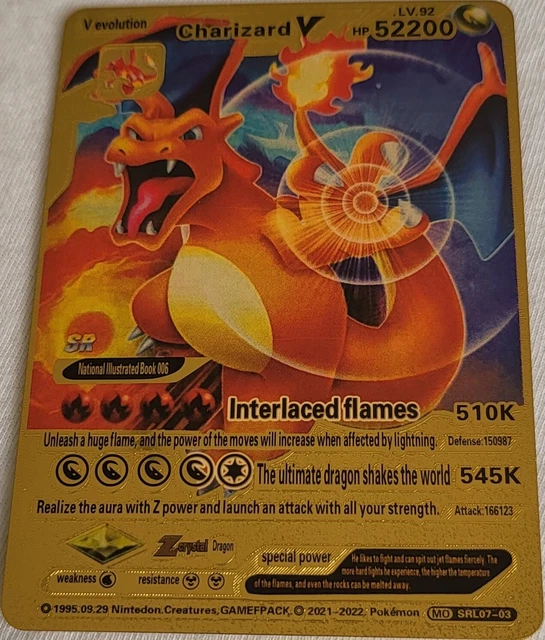 CHARIZARD GOLD FOIL Pokemon Card VMAX GX EX V EVOLUTIONS £3.95 ...