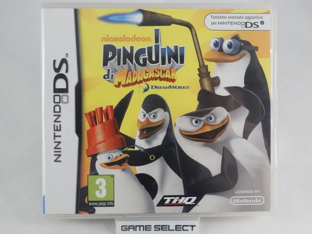 NICKELODEON LES PINGOUINS De Madagascar Dreamworks DS 2DS 3DS PAL ...