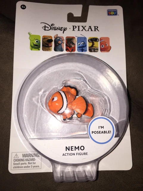 DISNEY PIXAR POSEABLE Nemo Action Figure by Thinkway NIP (N8)# $9.74 ...