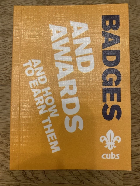 CUB SCOUT BADGES And Awards And How To Earn Them Badge Book £8.00 ...