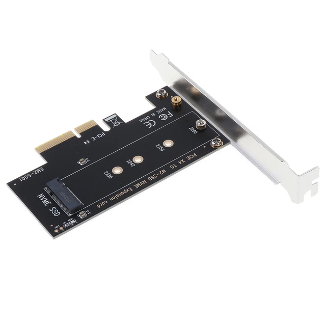 NVME ADAPTER PCIE 4x Riser Card, M.2 SSD M-Key to PCI 3.0 Expansion £8. ...