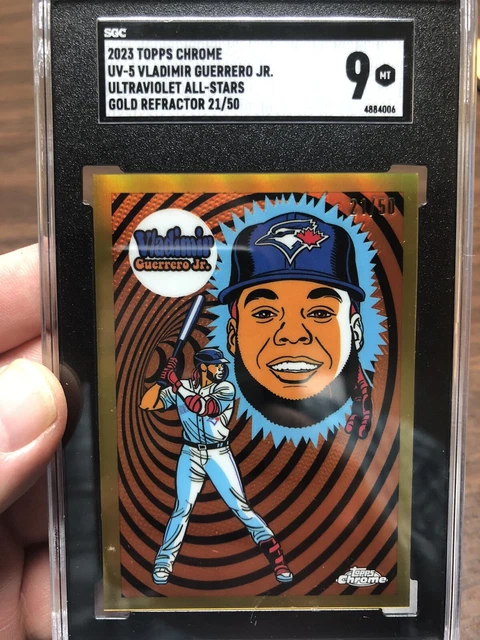 2023 TOPPS CHROME Vladimir Guerrero Jr Ultra Violet All Stars Or 21/50 ...