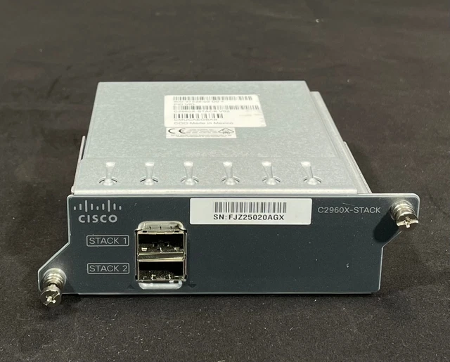 GENUINE CISCO CATALYST C2960X-STACK Hot-Swap Stacking Module-Same Day ...