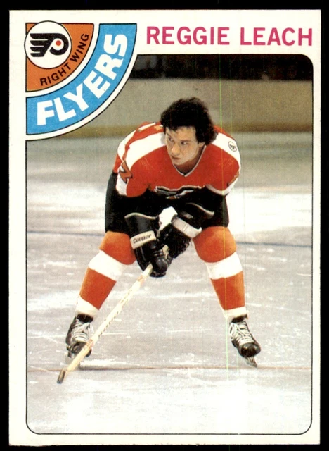 1978-79 TOPPS HOCKEY Card Reggie Leach / Philadelphia Flyers #165 EUR 2 ...