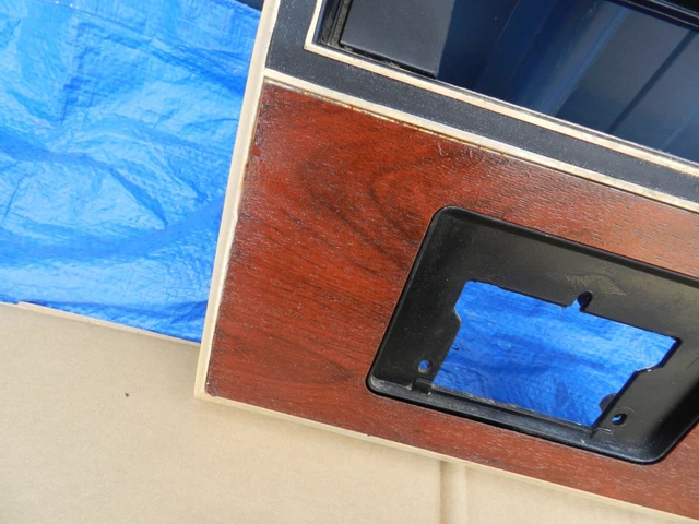 HOLDEN HK HT Hg Dash Fascia/Suits 2 Door Monaro/Uncut Radio Section ...