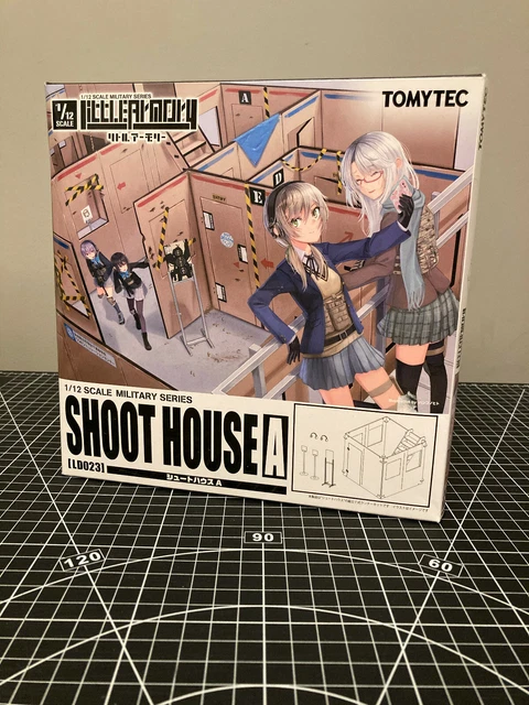 TOMYTEC LITTLE ARMORY (LD023) Shoot House-A Display/Diorama Kit $56.00 ...