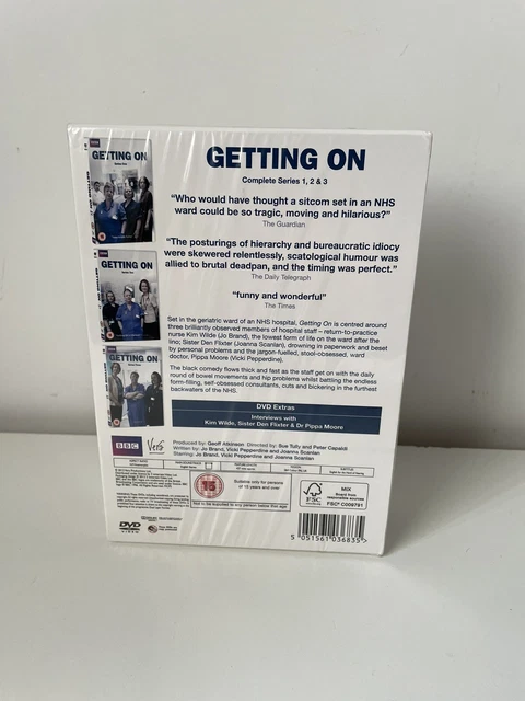 GETTING ON: SERIES 1-3 [15] DVD Boxset New Sealed EUR 16,37 - PicClick IT