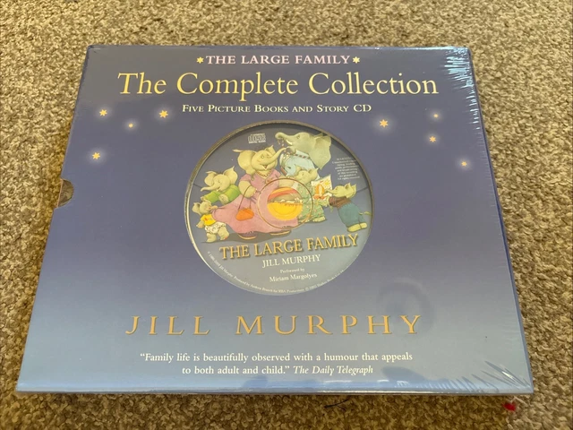LARGE FAMILY COMPLETE Book Collection + Dvd by Murphy Jill (Novelty ...