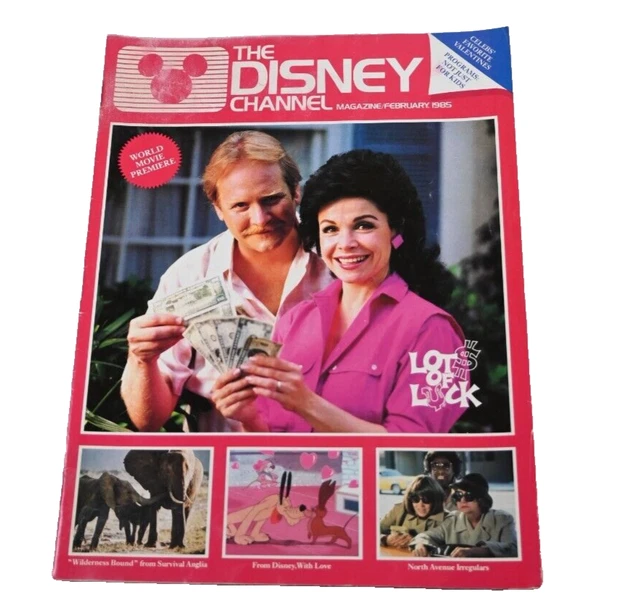DISNEY CHANNEL MAGAZINE ANNETTE FUNICELLO LOTS OF LUCK WILDERNESS BOUND ...
