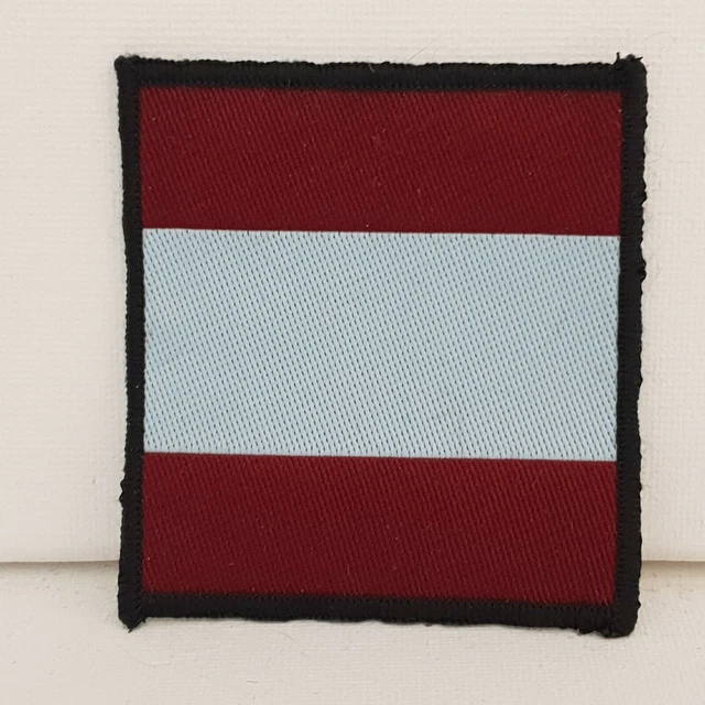 BRITISH ARMY HEADQUARTERS Tactical recognition flash maroon and blue £5 ...