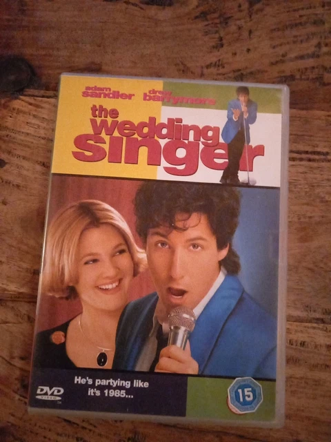 THE WEDDING SINGER Adam Sandler 1999 DVD Drew BARRYMORE £4.54 - PicClick UK