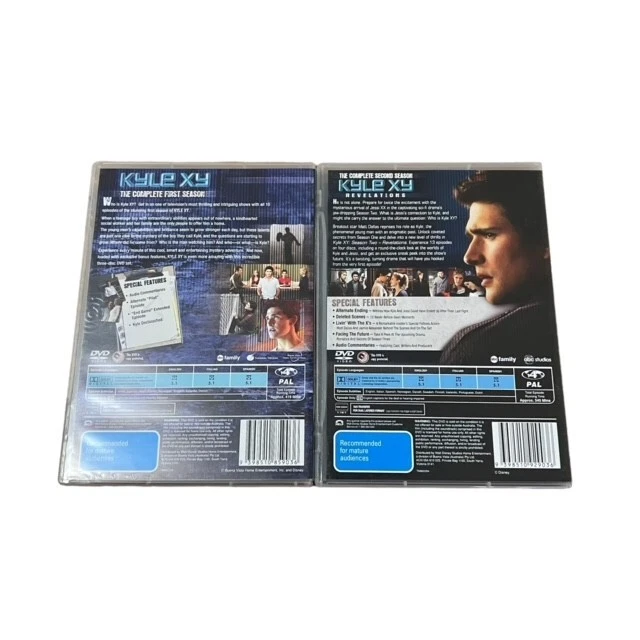 KYLE XY COMPLETE Series Season 1-2 DVD Matt Dallas Bruce Thomas Region ...