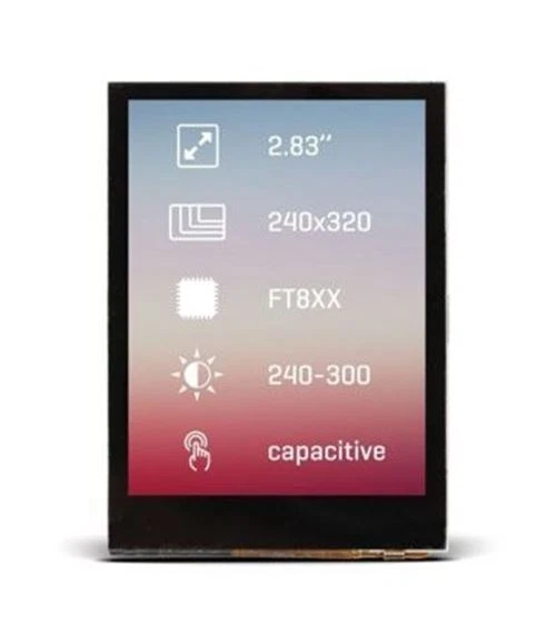 MIKROELEKTRONIKA MIKROE-2158 TFT LCD Farbdisplay/Touchscreen, 2,83 Zoll, 240 EUR 120,94 ...