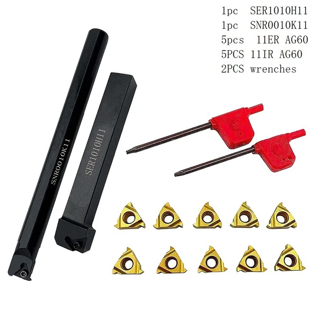 INSERTS EN CARBURE indexable avec forte résistance aux chocs et haute précisio EUR 36,89 ...