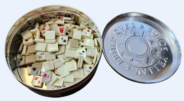 VINTAGE GINNYKUB PLAYING Card Game Tiles In 1976 Valley Forge Fruit ...