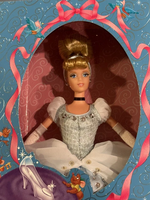 WALT DISNEY’S CINDERELLA Signature Collection 1998 Barbie 19660 Mattel ...