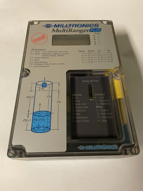 MILLTRONICS,NA,MULTI RANGER PLUS Processor Level Controller Echomax ...