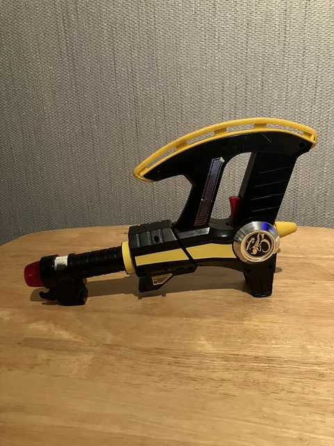 MIGHTY MORPHIN POWER Rangers Blaster Weapon Bandai 1994 Black Ranger ...