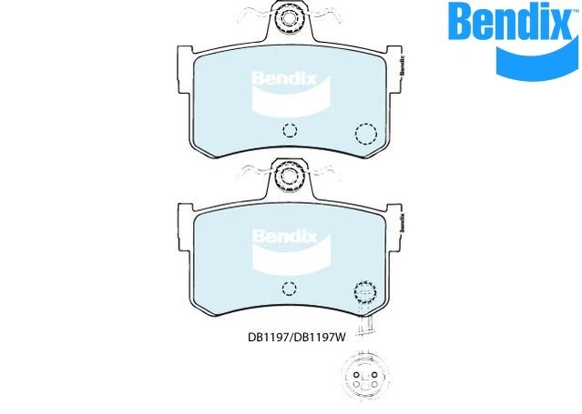BENDIX BRAKE PAD RR General CT For MG MGF 01-02 1,8 i VVC Convertible DB1197 GCT EUR 100,39 ...