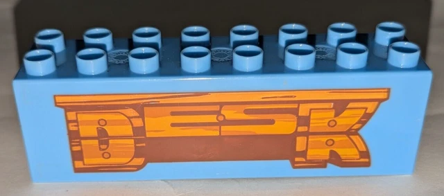 WORD WORLD MEGA Bloks PBS Kids House Replacement 2x8 Desk / Keys Piece ...