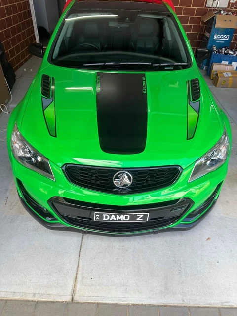 VF SS COMMODORE (Series 2) Bonnet Decals SS,SSV,HSV, Motorsport ...