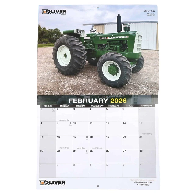2026 OLIVER HERITAGE 13 Month Wall Calendar OH-2026 $36.32 - PicClick CA