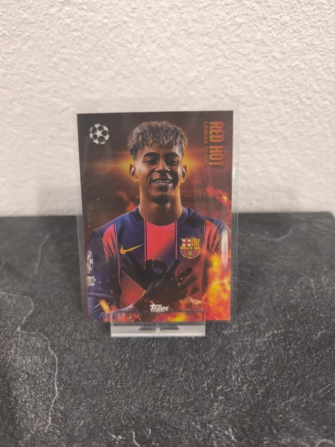 LAMINE YAMAL MATCH Attax 25/26 CCL RH-LY - Red Hot - Mint + OVP EUR 64 ...